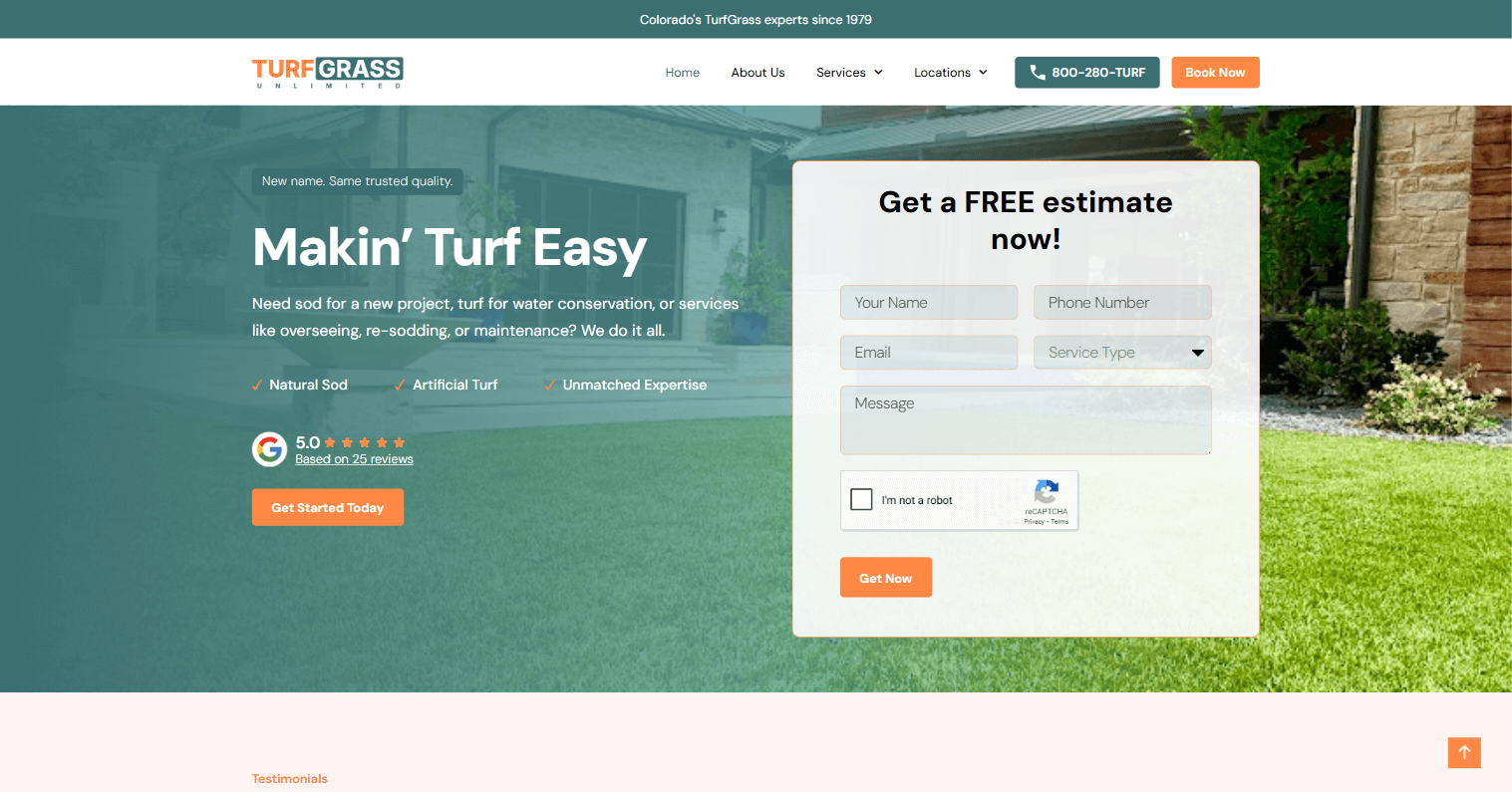 TURFGRASS Unlimited | Locations